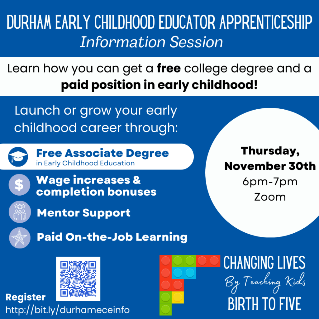 Apprenticeship Information Session | Durham PreK